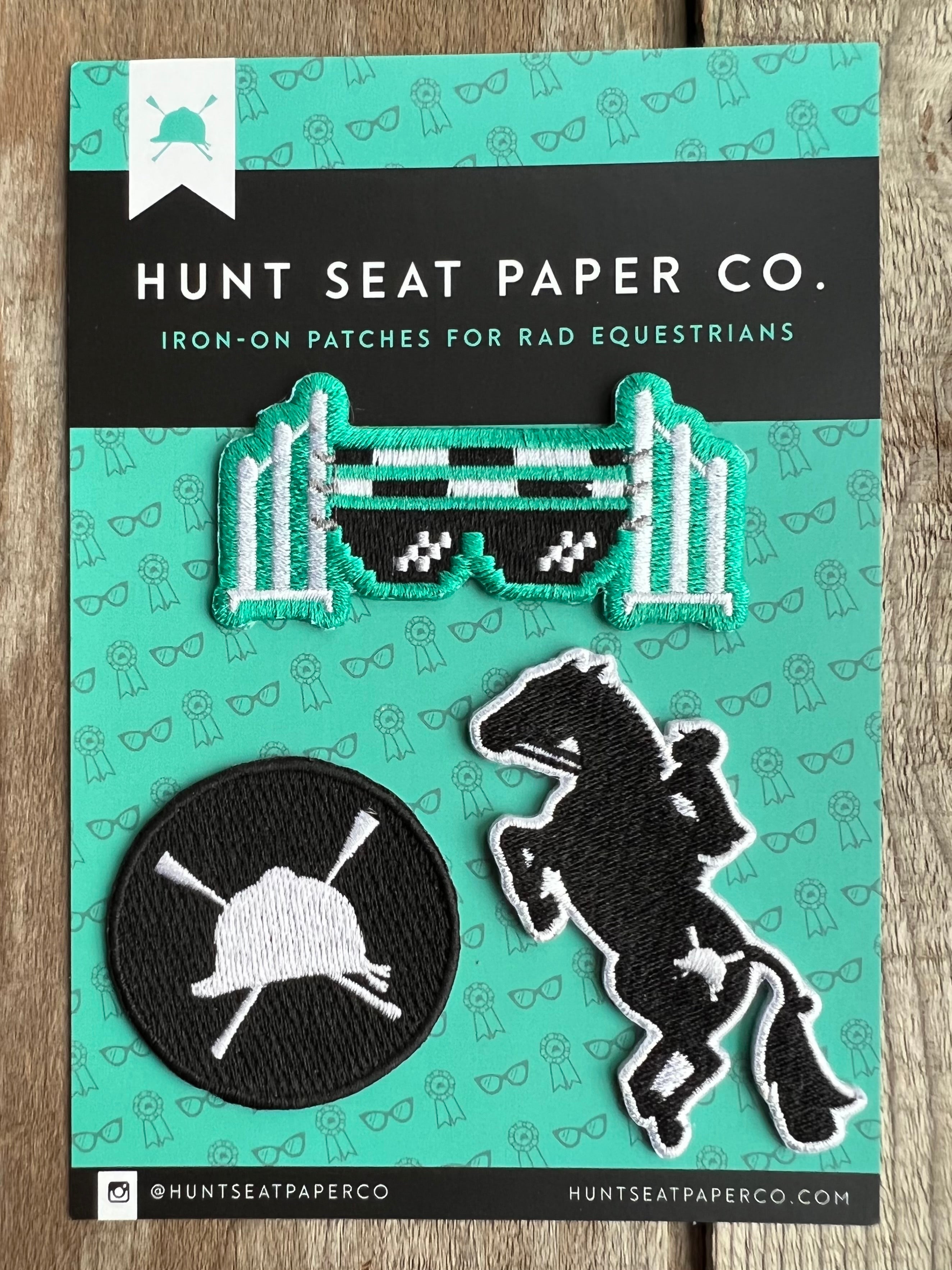 Rebel Equestrian Patch Set - Iron On Patches – Equestre Collection